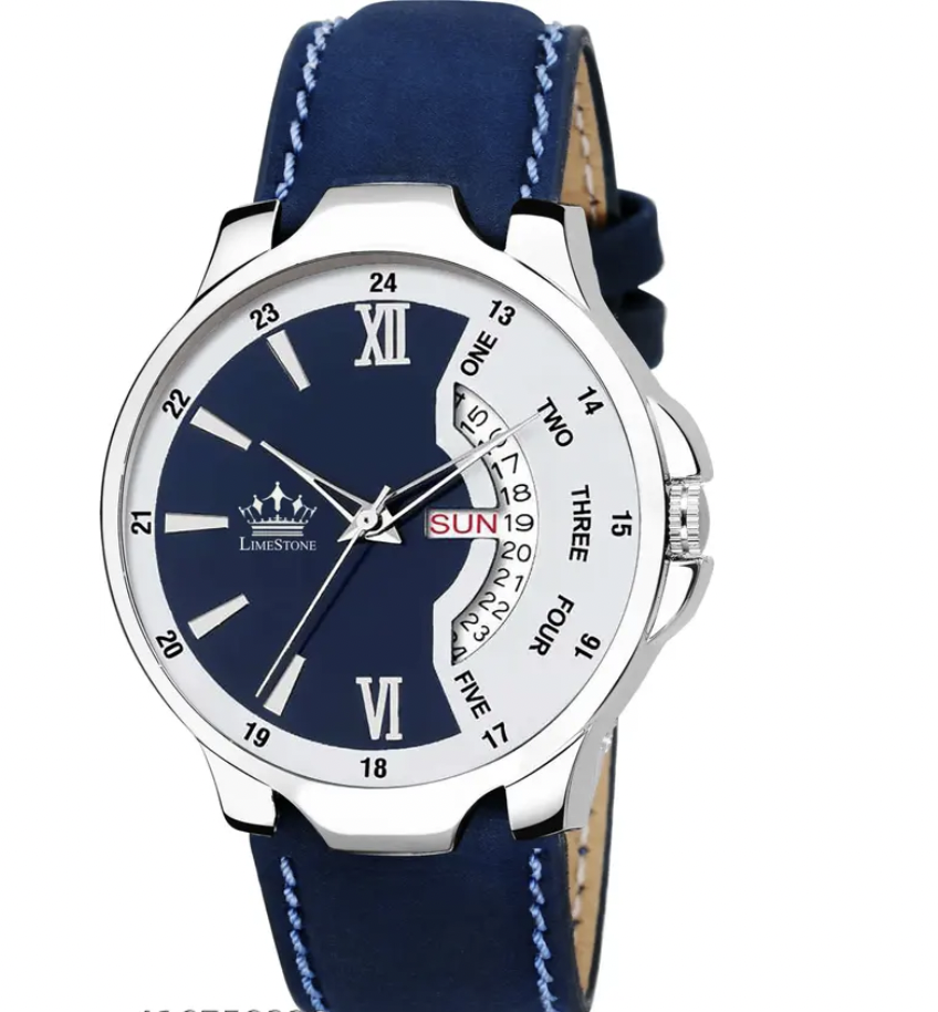 Leather Strap Quartz Analog Watch – MTK wear